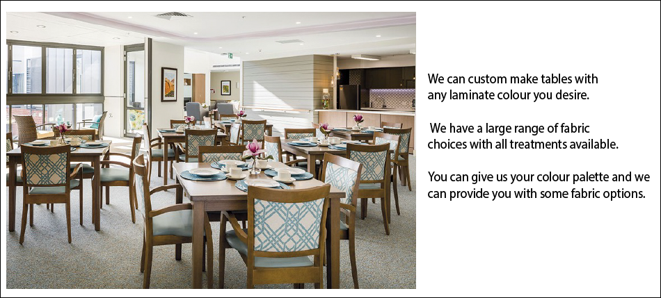 Aged Care Tables | Retirement Village Tables | Nursing Home Furniture